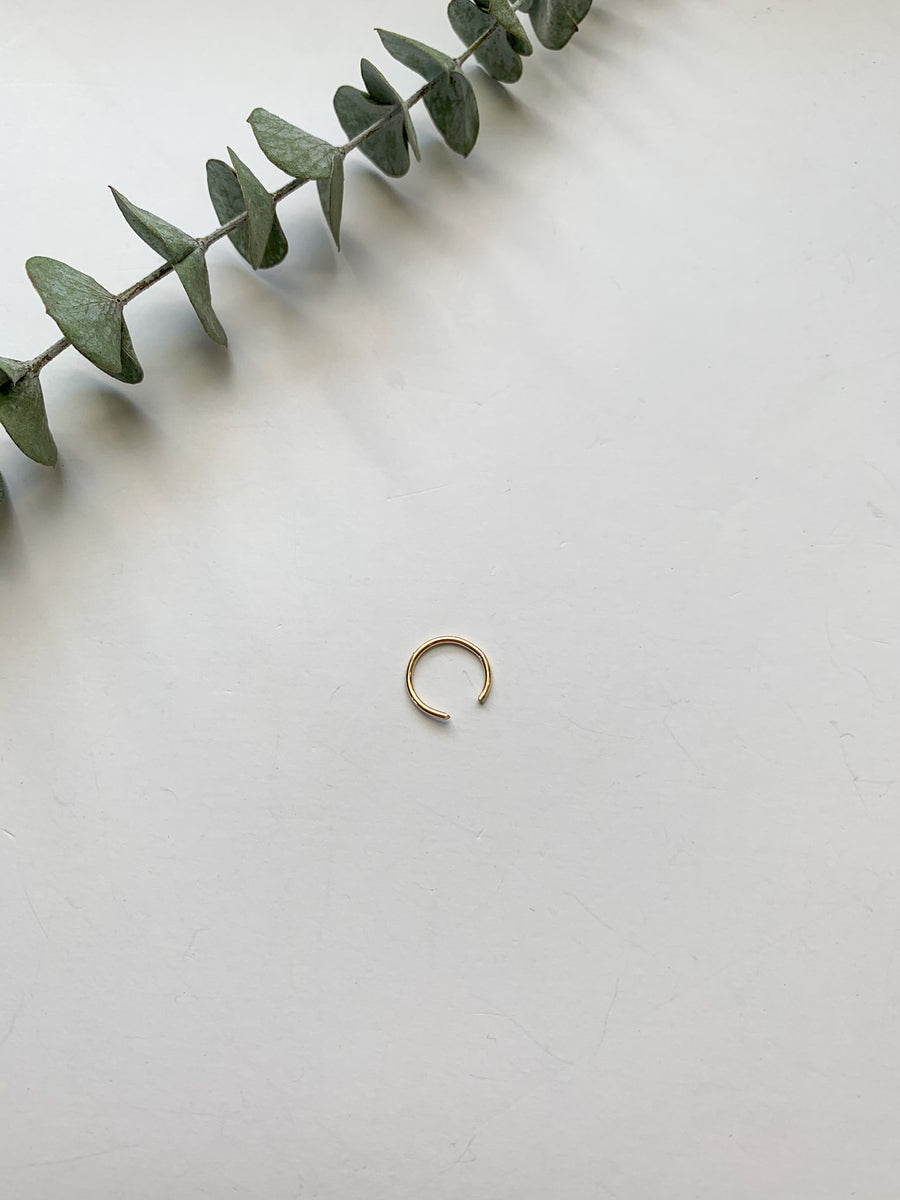 Plain Ear Cuff – Into the Pines Jewelry